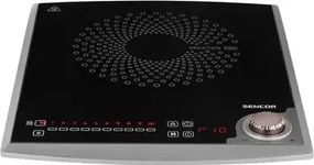 SENCOR SCP 3414GY černá / Indukční varná deska / 2000W / 1 plotna