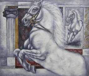 Létající kůň - 90 x 120 cm