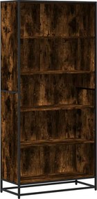 Knihovna kouřový dub 80,5 x 35 x 170,5 cm kompozitní dřevo 3300857