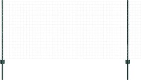 Zabudovaný plotový sloupek 44 ks Zelená 140 cm 3335919
