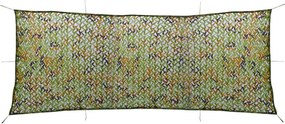 Maskovací síť s úložným pytlem 1,5 x 5 m zelená 135874