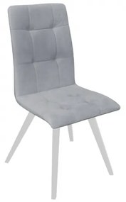 Moderní čalouněná židle JK33, Barva dřeva: černá, Potah: Magic Velvet 2217