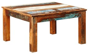 Konferenční stolek čtvercový recyklované dřevo,  240959 HangarStore.cz