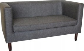 WMIL Pohovka SAVANNAH, 120 cm šedá Dekor nohou: Ořech