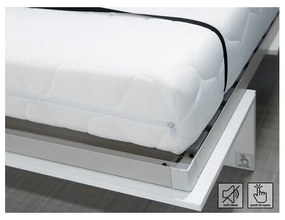 Sklápěcí postel BC-12 160x200 Bed-Concept, Barva: šedá, Osvětlení: LED osvětlení - bílé, LED světlo s USB: dvě LED světla s USB