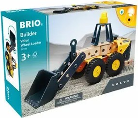 BRIO Stavebnice BUILDER Kolový nakladač Volvo / od 3 let