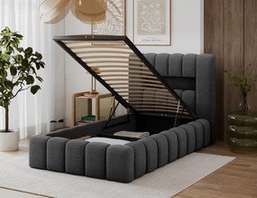 Postel Lamica 90x200 + Kovový rám/plynový výtah/kontejner