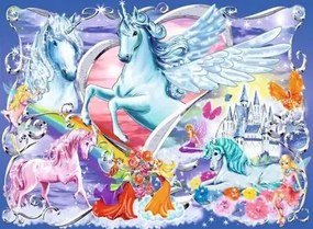 Ravensburger Třpytivé puzzle Úžasní jednorožci / 100 dílků / od 6 let
