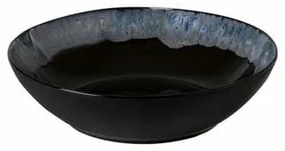 Casafina ED CASAFINA Talíř polévkový|na těstoviny 21cm|0,85L, TAORMINA, černá (Midnight Black)
