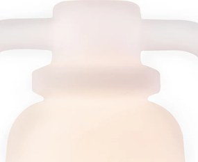 Stolní lampa dobíjecí 30 cm IP44 bílá - Storm Small