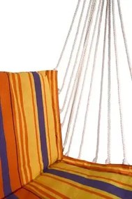 Cattara Houpací síť k sezení 95x50cm červeno-oranžová