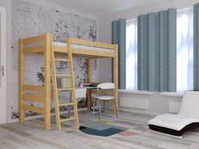 Vomaks Patrová zvýšená postel 8X8 11A Rozměr: 80 x 200 cm, Barva: barva šedá