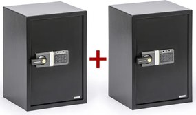 Nábytkový sejf s elektronickým zámkem 1+1 ZDARMA, 500 x 350 x 310 mm