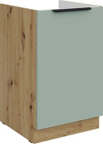 ARIA st | dolní skříňka 50 ZL 1F dřezová | 50 cm | ANTI FINGERPRINT povrch | artisan/aquamarine