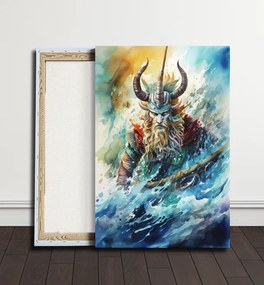 Obraz - Vikingova odvaha v bouři