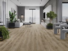 Mexen Fort Valley vzorek vinylových panelů SPC 6,5 mm, podklad IXPE 1,5 mm, 4 V-drážka, Dub - F1046-S