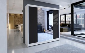 ADRK Furniture Posuvná skříň s zrcadlem BALANCE 180 ADRK-SW-BAL-WB-180