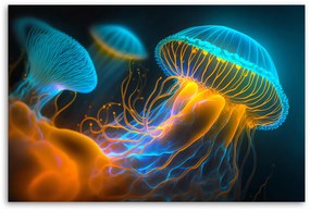 Gario Obraz na plátně Úchvatné medúzy Rozměry: 60 x 40 cm