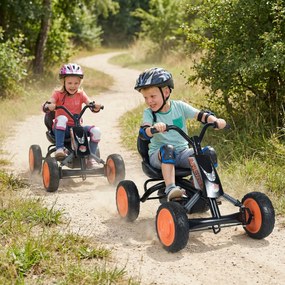Costway Dětská motokára Nastavitelný pedál sedla pro jízdu vpřed vzad Venkovní