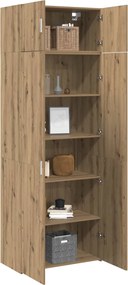 Úložná skříňka 2 ks Artisanový dub 80 x 42,5 x 225 cm 3394516