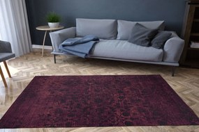 Conceptum Hypnose Kusový koberec Dorian Chenille - Purple AL 186 mr, Vícebarevná Rozměr koberce: 140 x 190 cm