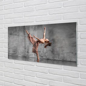 akrylový obraz Žena dlouhé vlasy tanec 100x50 cm