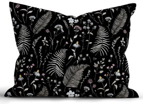MK Lůžkoviny Bavlněný povlak na polštář Renforcé 70 x 90 cm - Gloria černá