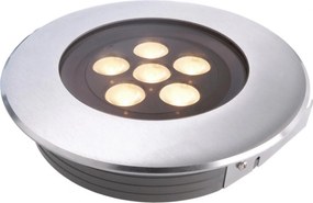IMPR 100114 LED Zápustné zemní svítidlo Flat 6 x 2W teplá bílá 15° - DEKOLIGHT
