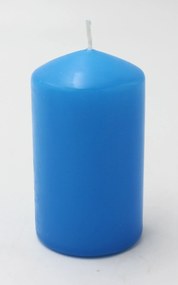Svíčka válec modrá