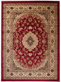 Kusový koberec klasický vzor 8 červený 120x170cm