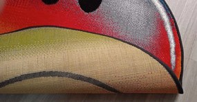 Dětský kulatý kusový koberec Kolibri 11087-160 k