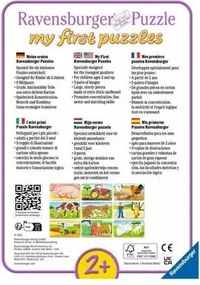 Ravensburger Moje první puzzle Na statku 9x2 dílků / od 2 let