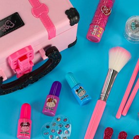 Creative Corner Sada na líčení a nehty make-up kosmetika stíny laky kufřík