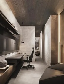 LED stmívatelné černé designové svítidlo Kedros