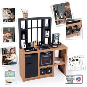 SMOBY Kuchyňka Loft moderní dětské kuchyňské studio s nádobím a doplňky sb312600
