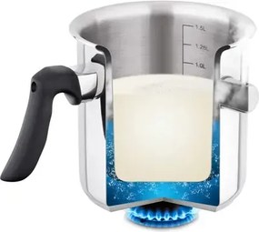 Lamart LAIT LT1068 Mlékovar 1.5 l / dvouplášťový / nerez
