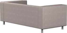 Potah na pohovku IKEA  Klippan 2-místná barva béžová látka pletený vzor