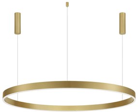 LED lustr Motif 120 zlaté stmívatelné