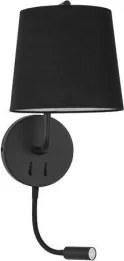 Nástěnné svítidlo NOVA LUCE SAGE E27 + LED na čtení 3000K 9129330 bez žárovky