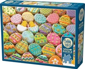 COBBLE HILL Puzzle Velikonoční sušenky / 500 dílků / od 12 let