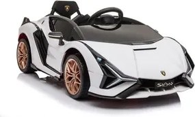 Eljet Dětské elektrické auto Lamborghini Sian bílá / 25 W / Rychlost: