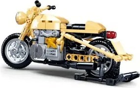 Sluban Model Bricks M38-B0959 Armádní motorka / LEGO - kompatibilní /