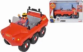 SIMBA Hasičské auto Hydrus / Hasič Sam / obojživelné vozidlo / s figur