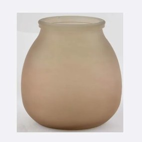 Váza MONTANA, 28cm|4,35L, hnědá matná|Vidrios San Miguel|Recycled Glass