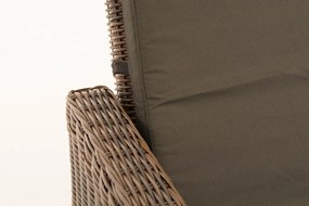 Pohovka Ancona Anthrazit 5mm – hnědá-meliert