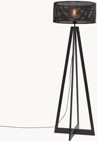 Stojací lampa z bambusu Java