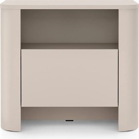 PCo Noční stolek BURGOS S52, 58 cm Kašmír