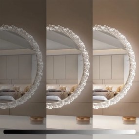 Dotykové nástěnné zrcadlo s LED osvětlením YH-3561 60 cm