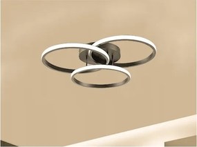 LED Stmívatelné stropní svítidlo LED/70W/230V 3000-6500K černá + DO