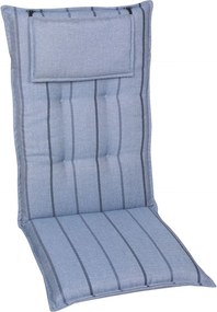 Go-De Textil Go-De Zahradní poduška, oboustranná. (vysoká opěrka, 2 kusy, modrá)